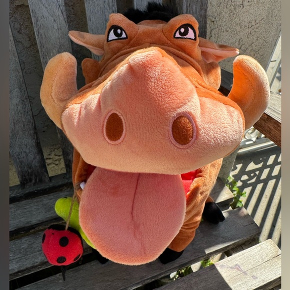 Disney | Toys | Disney Parks Lion King Pumba Warthog Grub Bugs 4 Plush ...